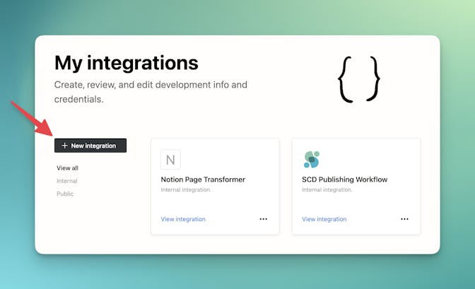 Accessing A Notion Database Using The Api Sean C Davis